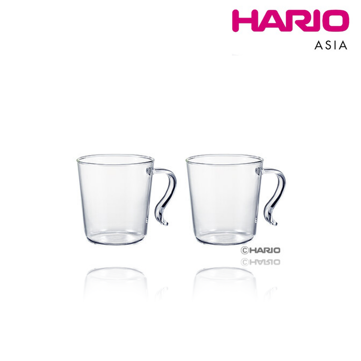 Hario Stackable Heatproof Glass Mug 2 Pieces – Hario Asia Official